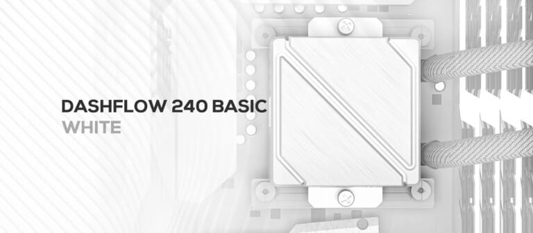 Tản nhiệt nước ID-Cooling DashFlow 240 Basic (White) | Nhựt Nguyễn Computer